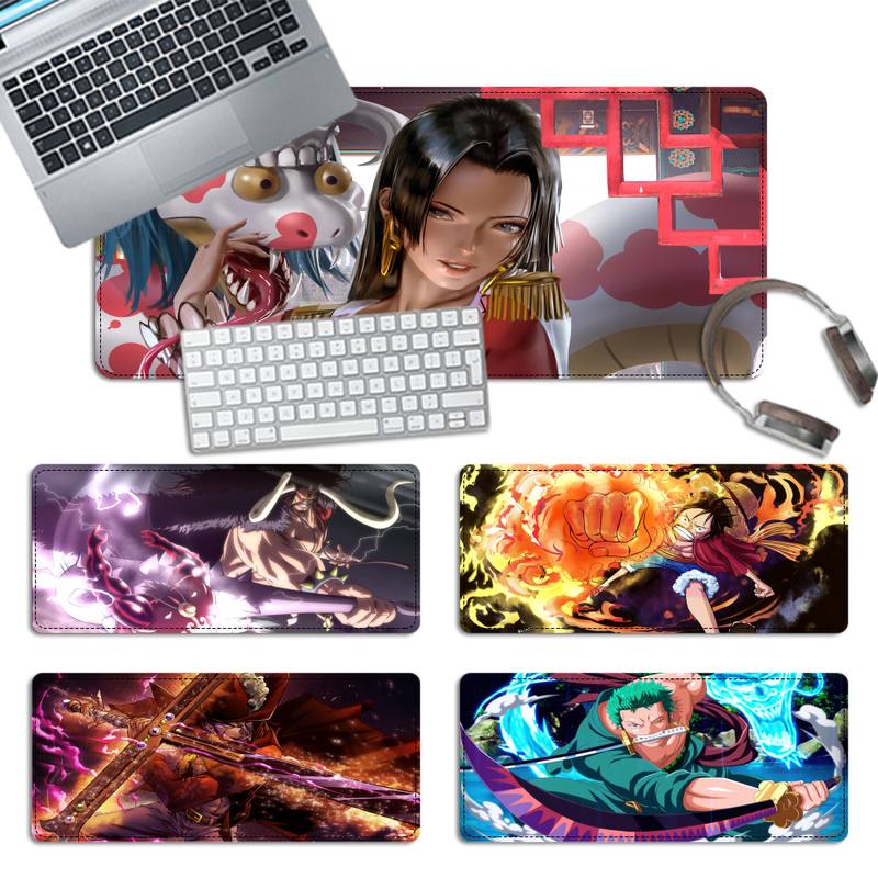 แผ่นรองเมาส์ Cartoon One Piece Mouse Pad Laptop PC Computer Mause Pad ...