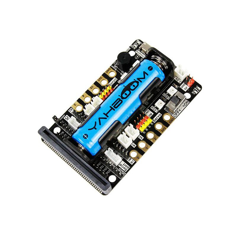 Superbit บอร์ดขยายไมโครบิต v1v2 มีสายUSBแบตเตอรี่18650 Yahboom ...