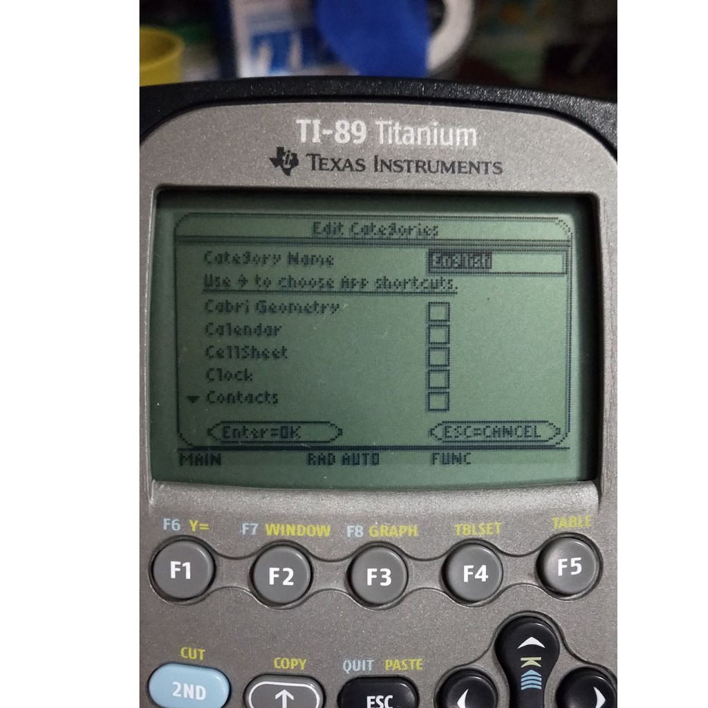เครื่องคิดเลข Texas Instruments TI-89 Titanium - chalot6218 - ThaiPick