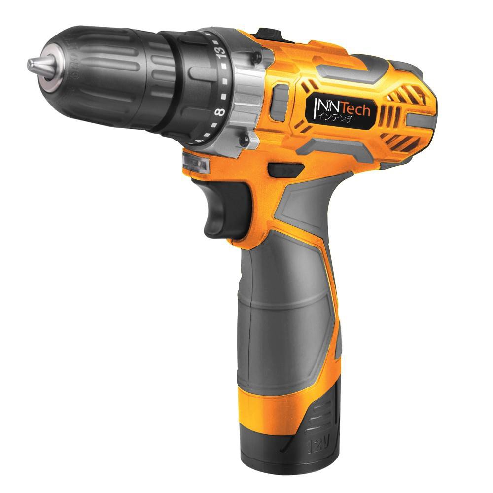 InnTech สว่านไร้สาย สว่าน 28V 2 ระบบ รุ่น PRO-S-28V ปรับสปีดได้ สำหรับเจาะไม้ เหล็ก ขันน็อตสกรู ...