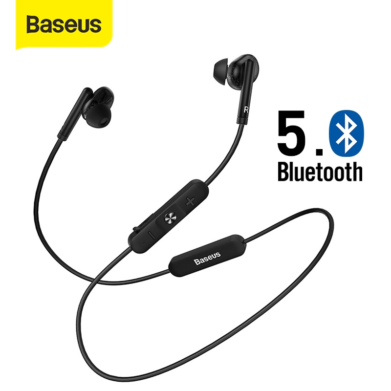 Baseus Wireless Bluetooth Earphone Sports Waterproof Neckband headphone ...