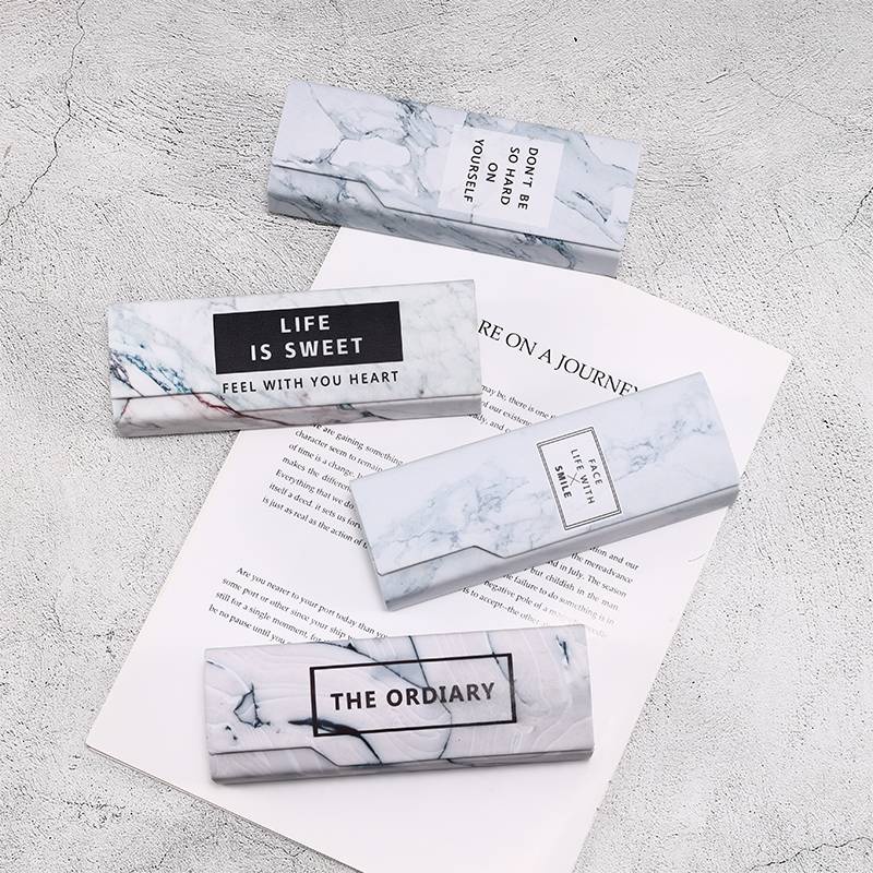 กล่องแว่น กล่องแว่นตา ins girl หัวใจเกาหลีสดเล็ก ๆ น้อย ๆ พกพาง่ายๆที่ ...