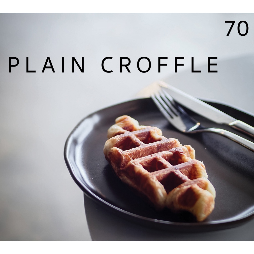 ครอฟเฟิลเนยสด มินิครอฟเฟิล (Mini Croffle อันละ 15 บาท อบใหม่พร้อมทาน ...