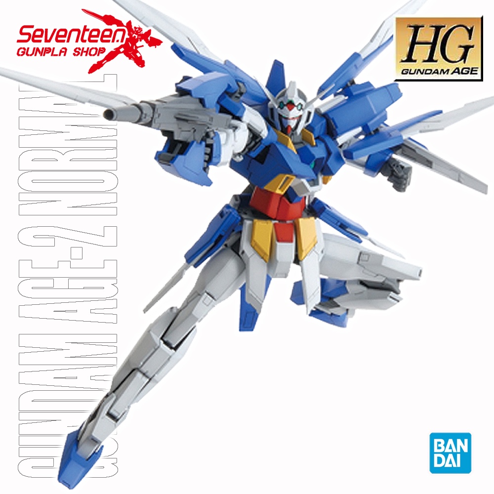 Bandai High Grade GUNDAM AGE-2 NORMAL (HG AGE) | Shopee Thailand