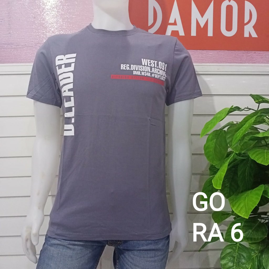 เสื้อยืดแขนสั้นพิมพ์ลาย Gos Original Regular Damor สําหรับผู้ชาย - gos ...