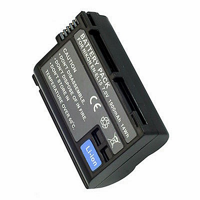 แบตเตอรี่กล้อง Nikon Battery EN-EL15 for Nikon Camera D7000,D7100,D7200 ...