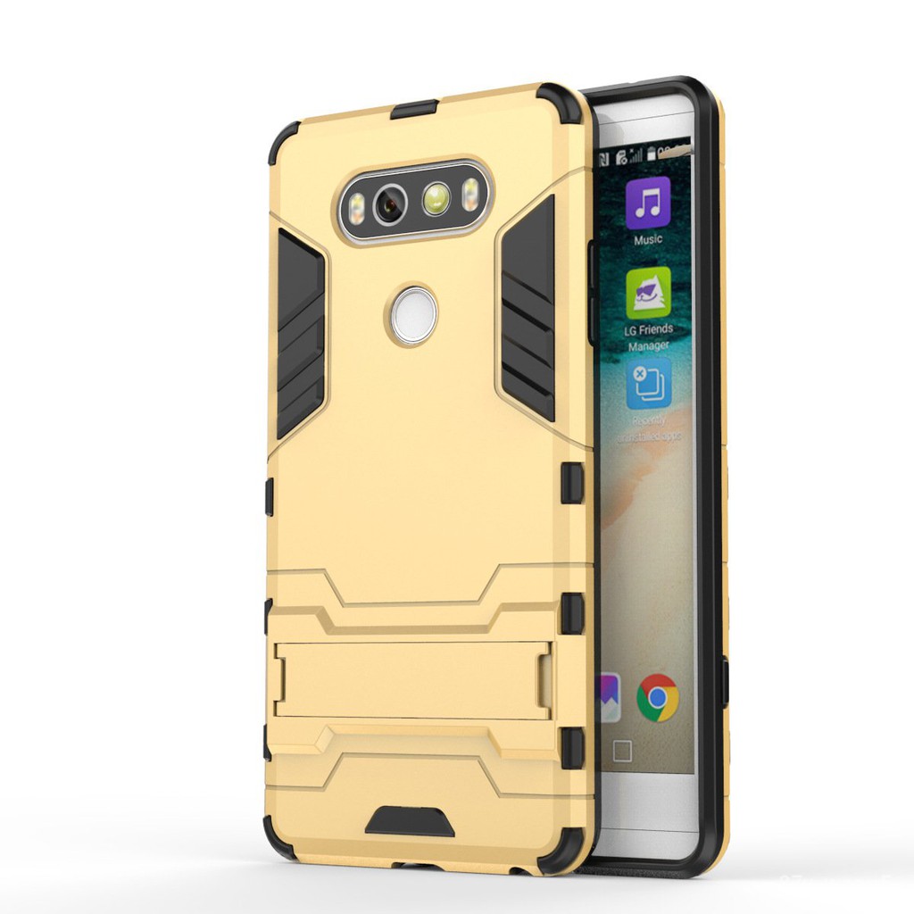 เคสโทรศัพท์สามเปลือกป้องกันโทรศัพท์ LG V20 V10รวมทุกอย่างPCโทรศัพท์เปลือกแข็งแขนป้องกัน อุปกรณ์ ...