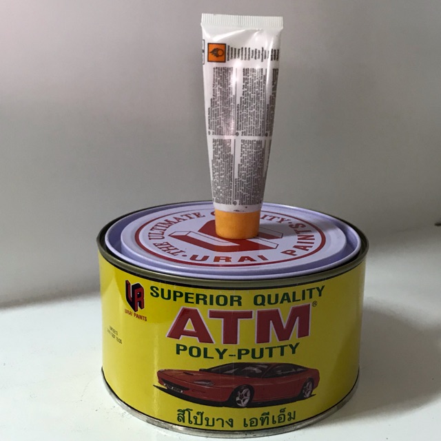 สีโป้วบาง เอทีเอ็ม (ATM Poly- Putty) | Shopee Thailand