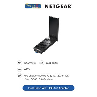 NETGEAR (A7000) Nighthawk® AC1900 WiFi USB 3.0 Adapter | Shopee Thailand