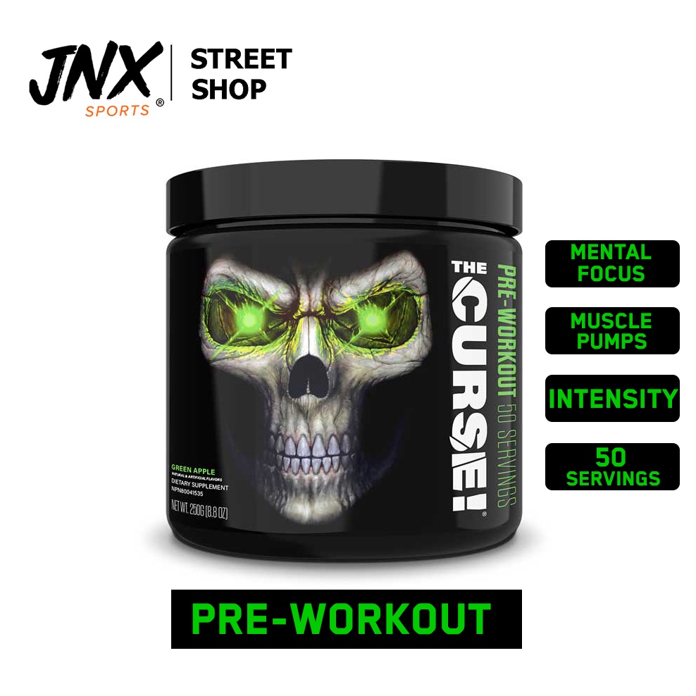 JNX Sports - The Curse 50 Servings (Pre-Workout) - sorpee - ThaiPick