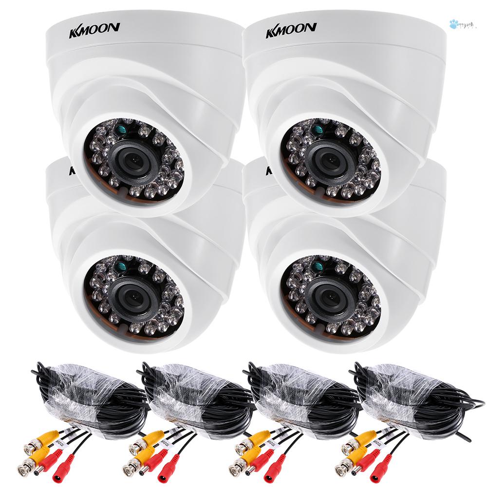 Q 4*720P AHD Dome IR CCTV Camera + 4*60ft Surveillance Cable Support IR ...