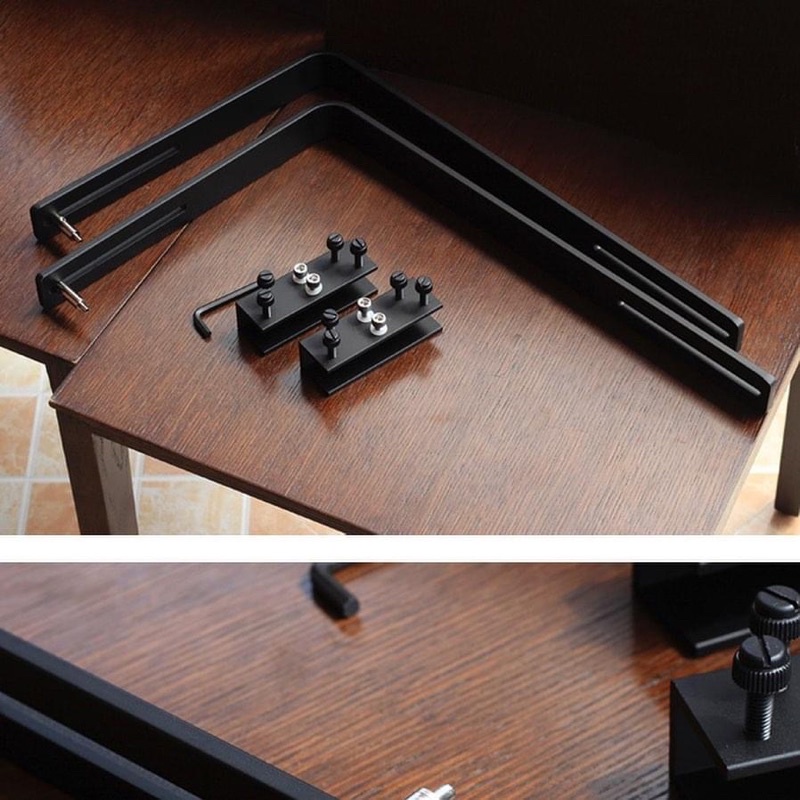 ขาแขวนโคมไฟขนาดเล็ก สีดำ ( small size stand ) สำหรับไฟ chihiros WRGB ...