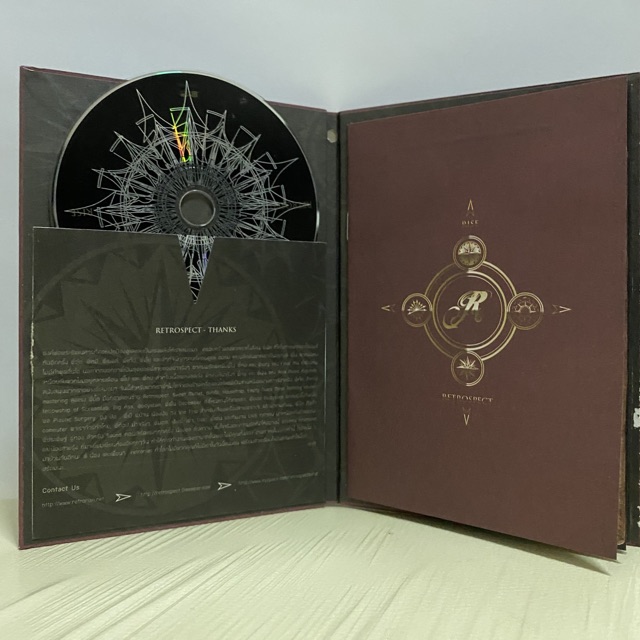 CD เพลง Retrospect อัลบั้ม RIse มือสอง (ปกด้านข้างมีเจาะรู) - this_is ...