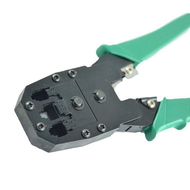 Network Ethernet LAN Kit 4 in 1 Cable Tester +Crimping Plier Crimper ...