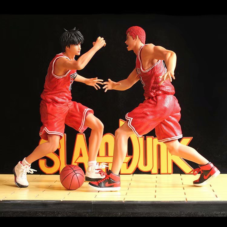 รูป:Slam Dunk vs. Slam Dunk Sakuragi Flower Road Rukawa Male Boxed ...