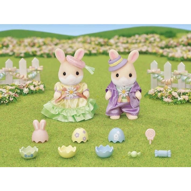 รุ่นใหม่???? Sylvanian Easter Set มือ 1 กล่องญี่ปุ่น รุ่นใหม่ ไข่ อีสเต ...