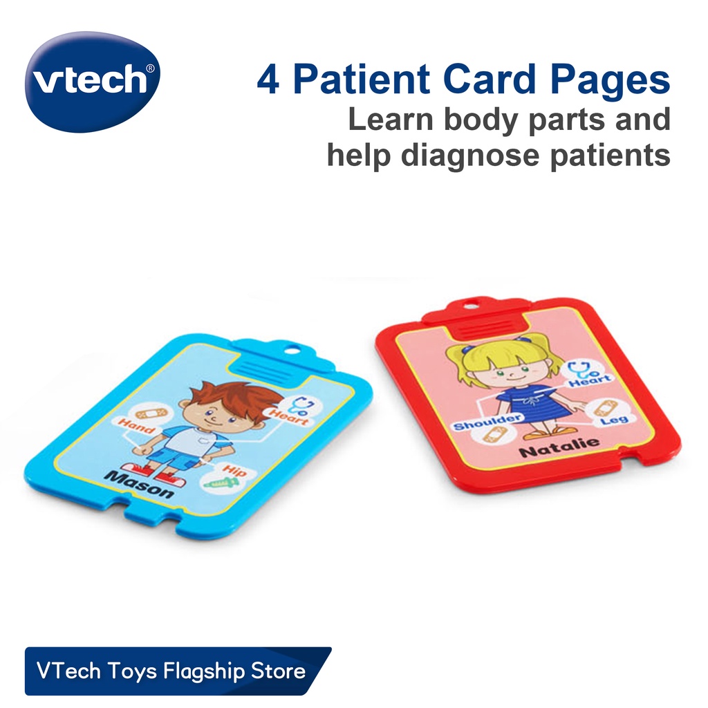 VTech Pretend Learn Doctor Kit Set Doctor Toys Kids for Learning 2-5 ปี ...