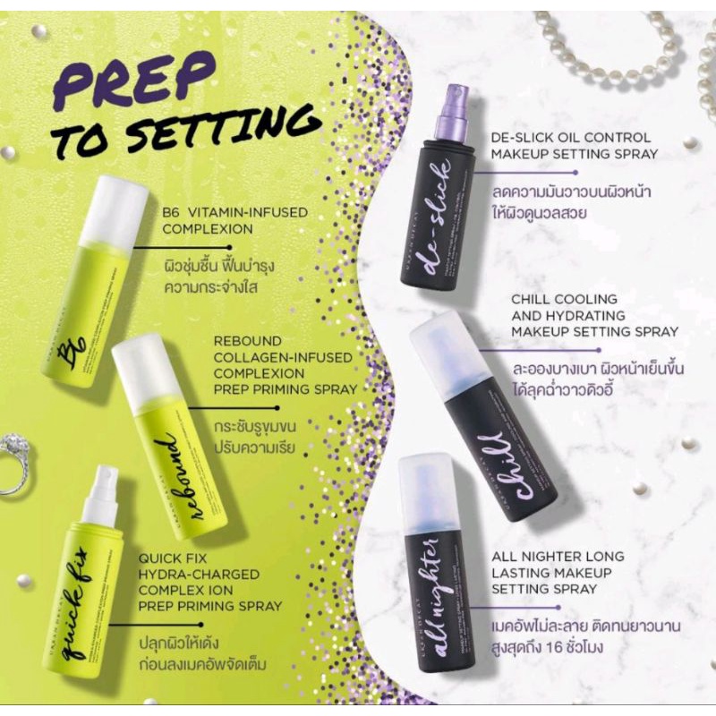 (แท้)Urban Decay Travel size All Nighter Makeup Setting Spray (30 ml) - ploy.beauty.store - ThaiPick