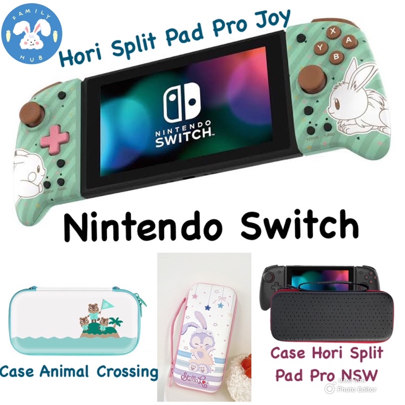 พร้อมส่ง HORI Split Pad Pro for Nintendo Switch Pokemon Evee,กระเป๋าใส่ ...