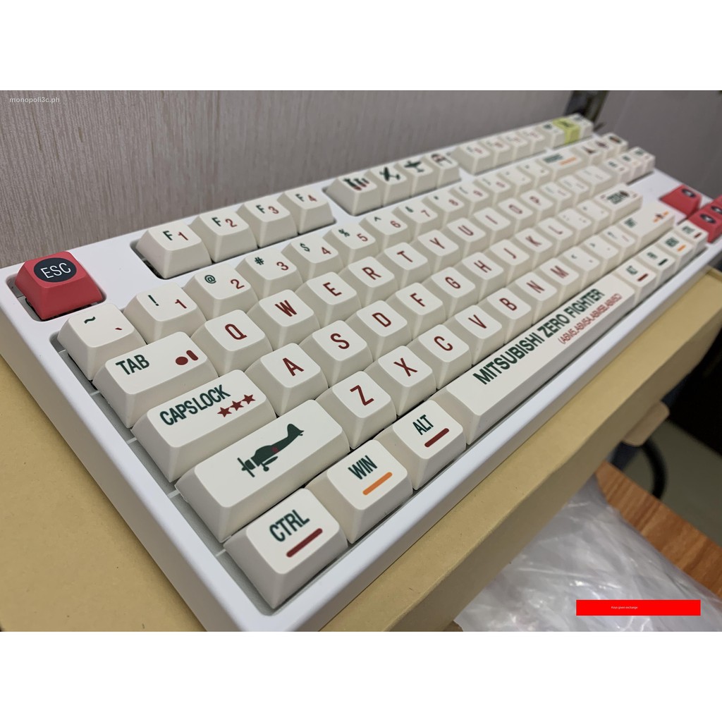 Aircraft keycaps XDA height PBT ball caps single set of spot open group ...