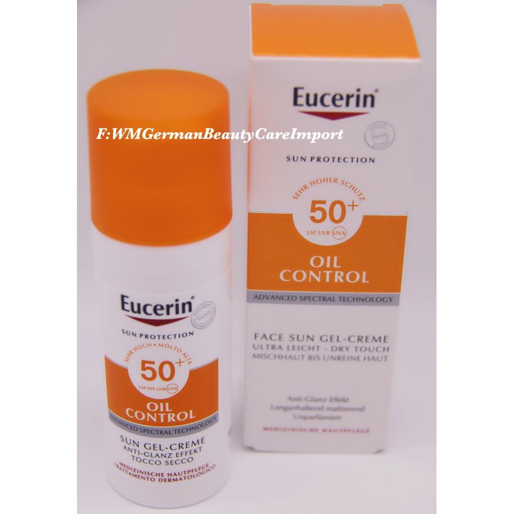 ส่งฟรี Made in Germany ครีมกันแดด ยูเซอริน Eucerin SPF50 PA ขนาด 50 ml ...