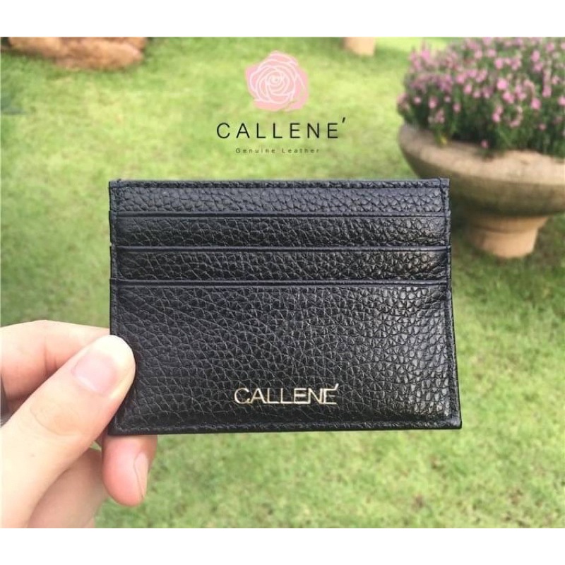 (พร้อมส่ง)CG07กระเป๋าสตางค์ใส่บัตรหนังวัวแท้มีบัตรรับประกันตลอดอายุการ ...