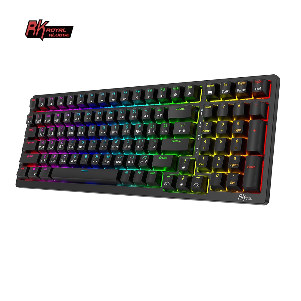 Royal Kludge RK98 RGB - Hotswap ️ Full Size - 98 Keys คีย์บอร์ดไร้สาย ...