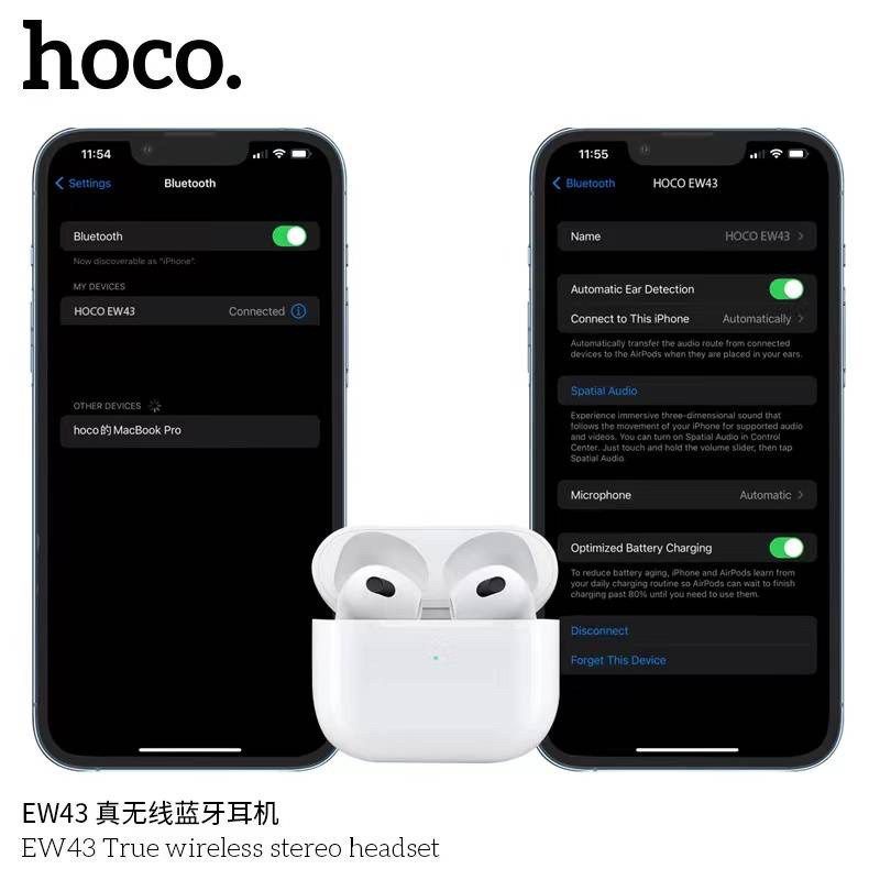 Hoco EW43 True wireless stereo headset - sevenshoponline - ThaiPick