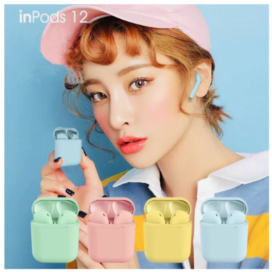 inpods 12 (i12 )TWS Earphones Bluetooth 5.0 Wireless Headphones Sport ...