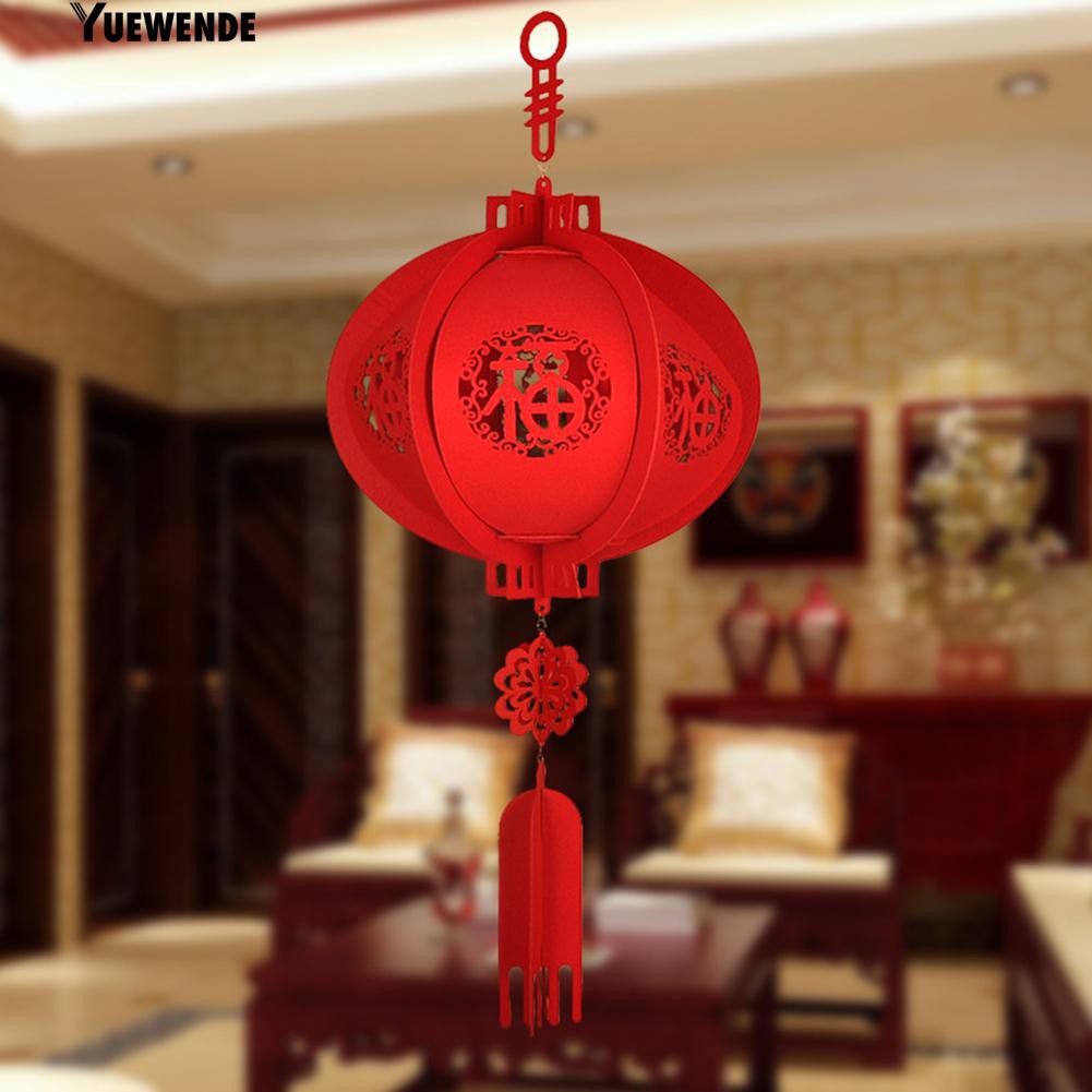 โคมแดง สไตล์จีน แขวนสวัสดีปีใหม่ ให้โชค สำหรับแขวนตกแต่งเทศกาลฤดูใบไม้ ...