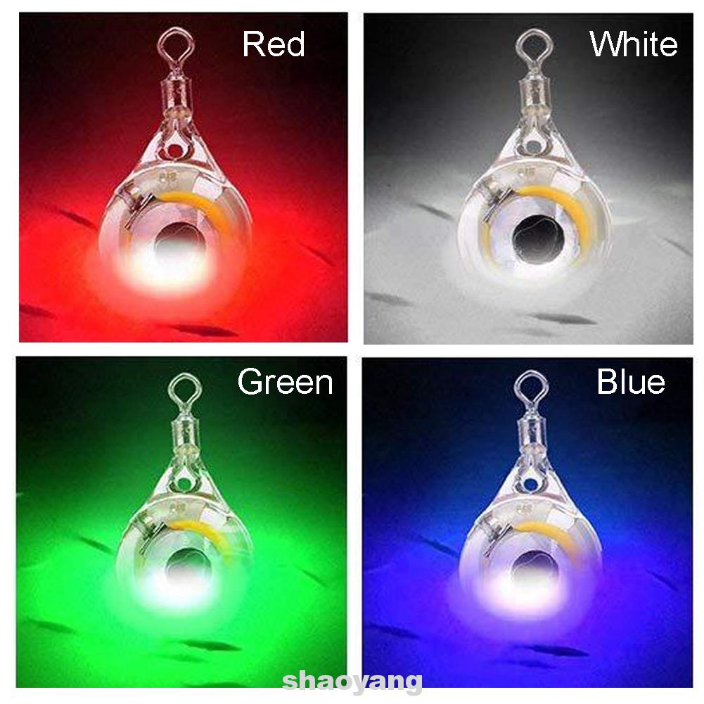 Battery Powered Deep Drop Electronic Emitting False Bait Led Underwater ...