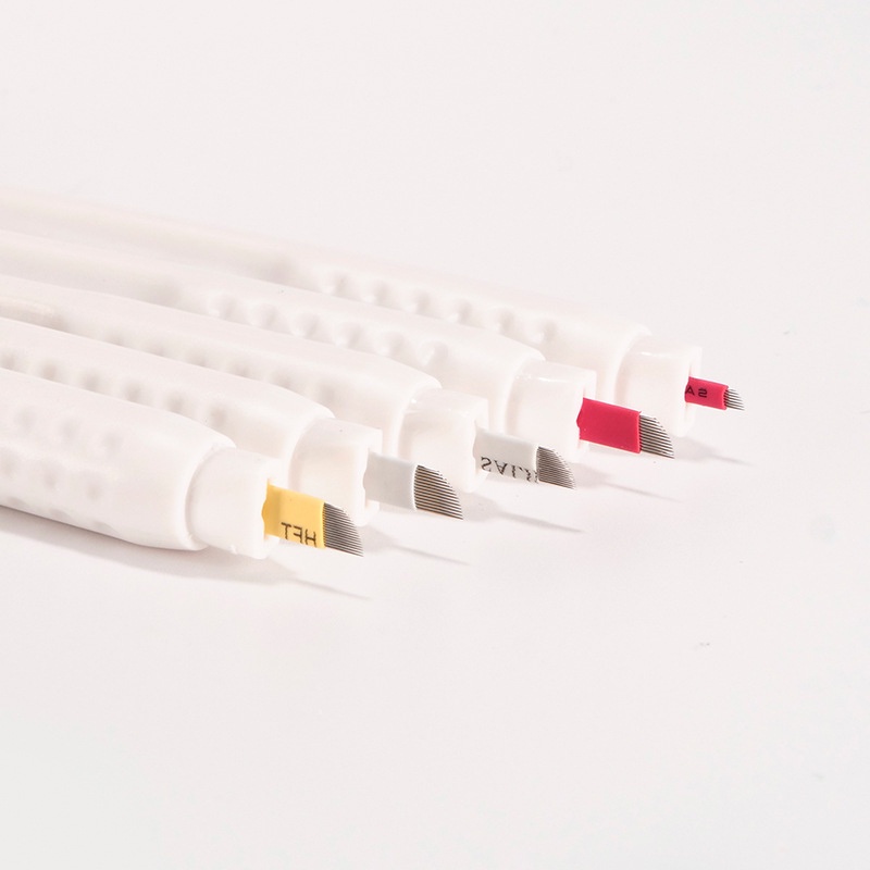 5pcs Blade Disposable Microblading Needle Pen Tattoo Supplies Eyebrow ...