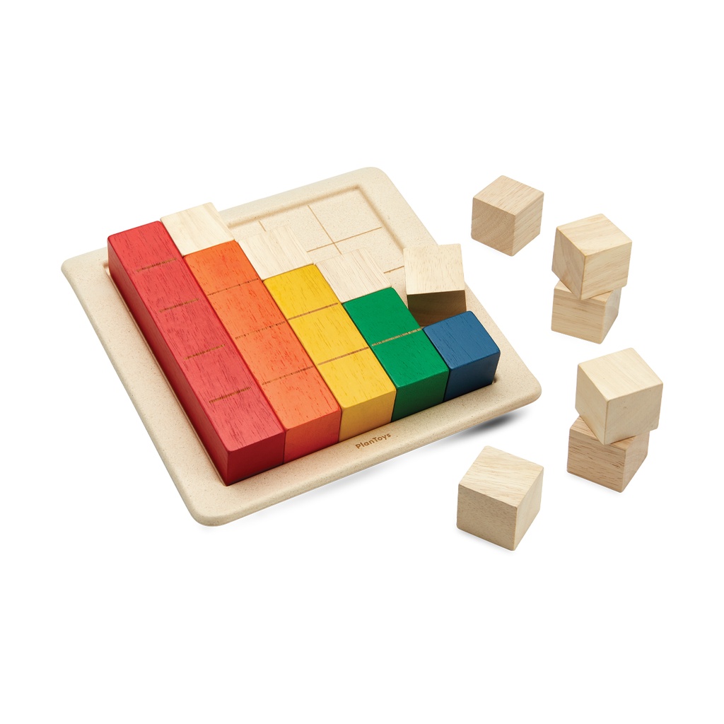 PlanToys Colored Counting Blocks-Unit Plus ของเล่นเพื่อการศึกษาและการ ...