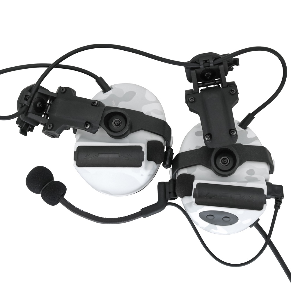 TAC-SKY COMTAC II Tactical Headset ARC Helmet Track Bracket Version ...