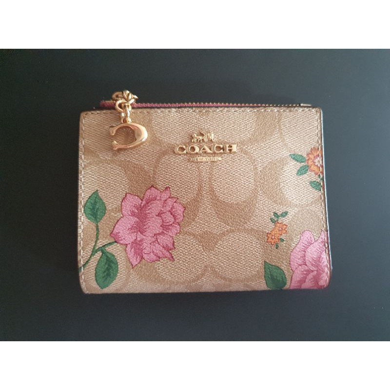 กระเป๋าสตางค์ Coach แท้100 COACH SNAP CARD CASE - duangoil - ThaiPick