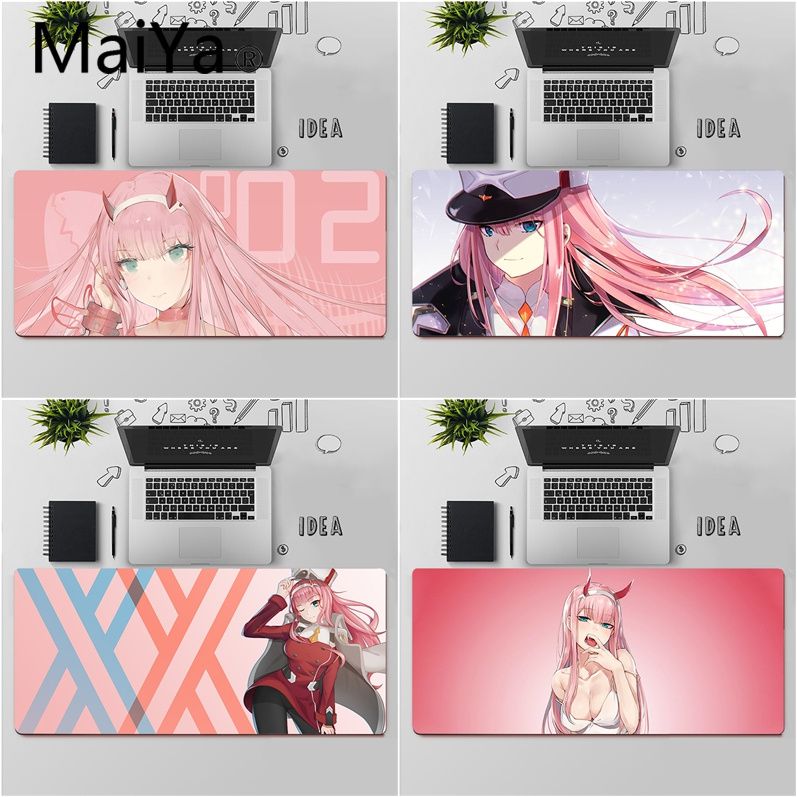 แผ่นรองเมาส์ Zero Two Darling in the FranXX Customized laptop Gaming ...