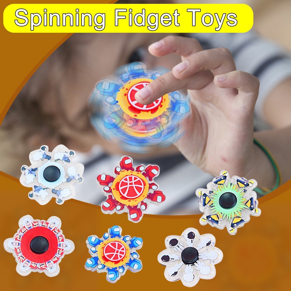ของเล่น Running Fidget Spinner อะนิเมะไดนามิกสําหรับเด็กผู้ใหญ่เล่นคลาย ...