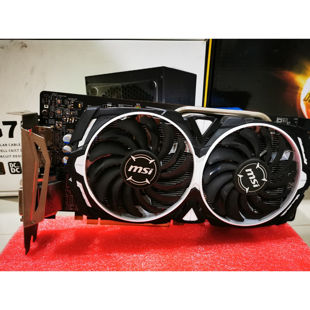 การ์ดจอ MSI RX 580 ARMOR 4G OC | Shopee Thailand