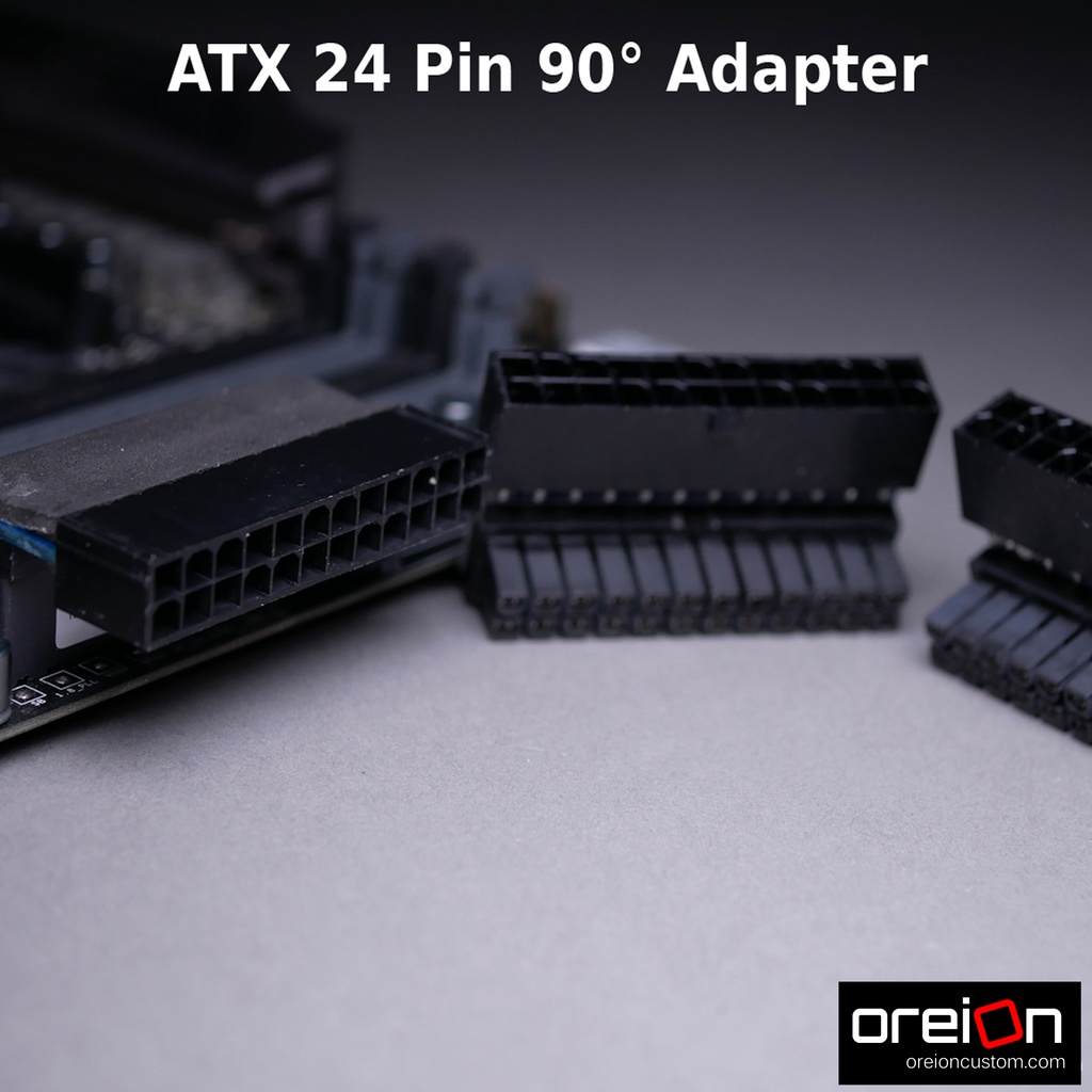 หัวต่อ 24pin งอ 90 ATX 24 PIN 90 DEGREE ADAPTER พร้อมส่ง - oreioncustom ...