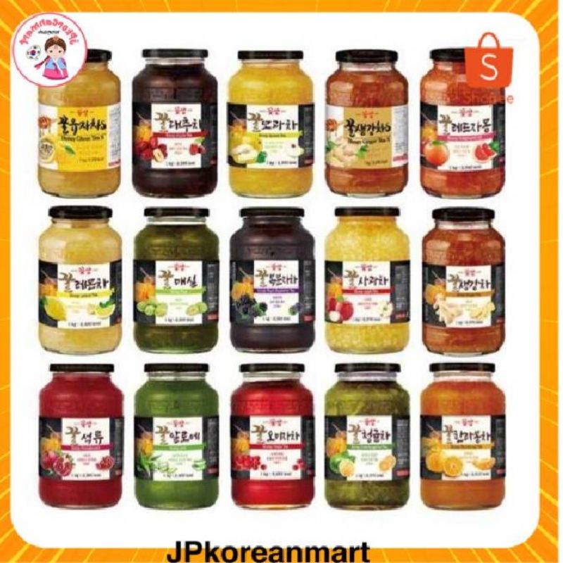 ชาผลไม้เกาหลี ชาน้ำผึ้งเกาหลีKOTSAM honey Citron Tea ชาส้ม ชาพุทรา ชา ...