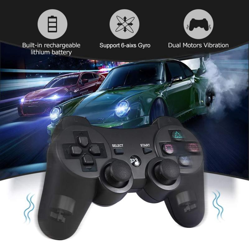 Wireless Bluetooth PS3 Controller Wireless Gamepad for PS3 - uzn7qu3z4y ...