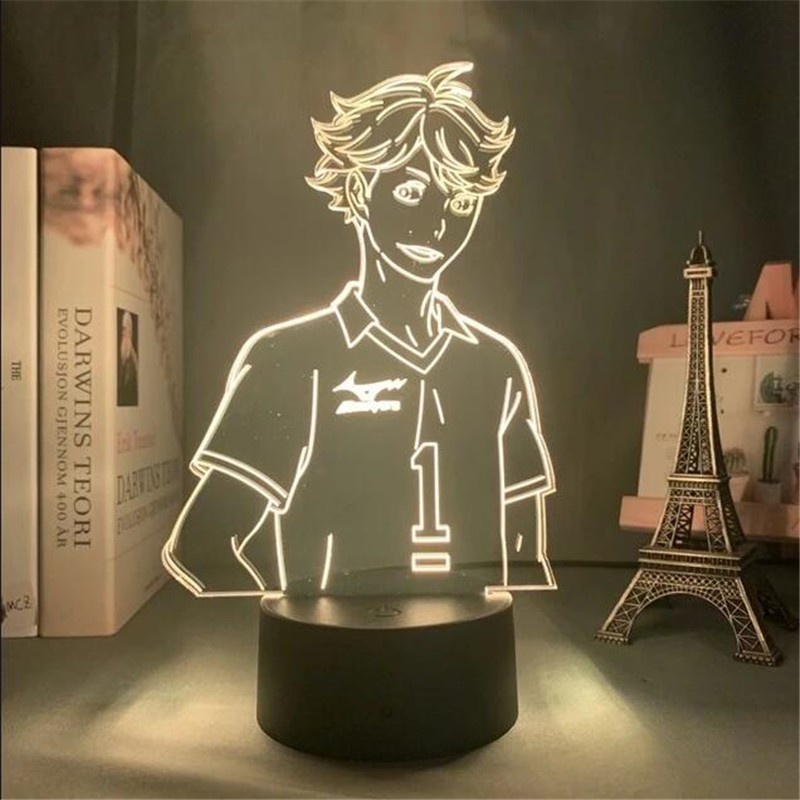๑Haikyuu ToRU OIKAWA Led Night Lights 3D Anime Lamp Haikyuu Led Light ...