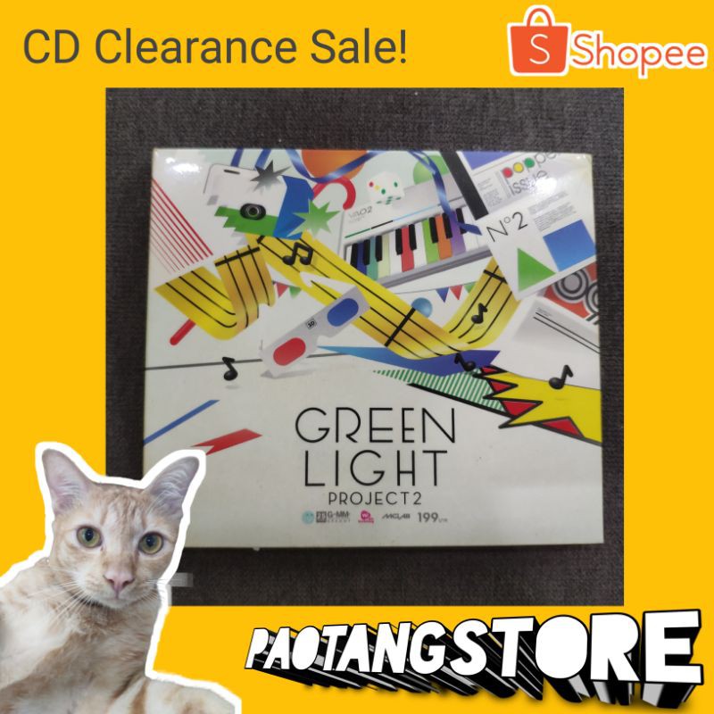 (Sale) CD : Green light project 2 - รวมศิลปิน เพลงเพราะ | Shopee Thailand