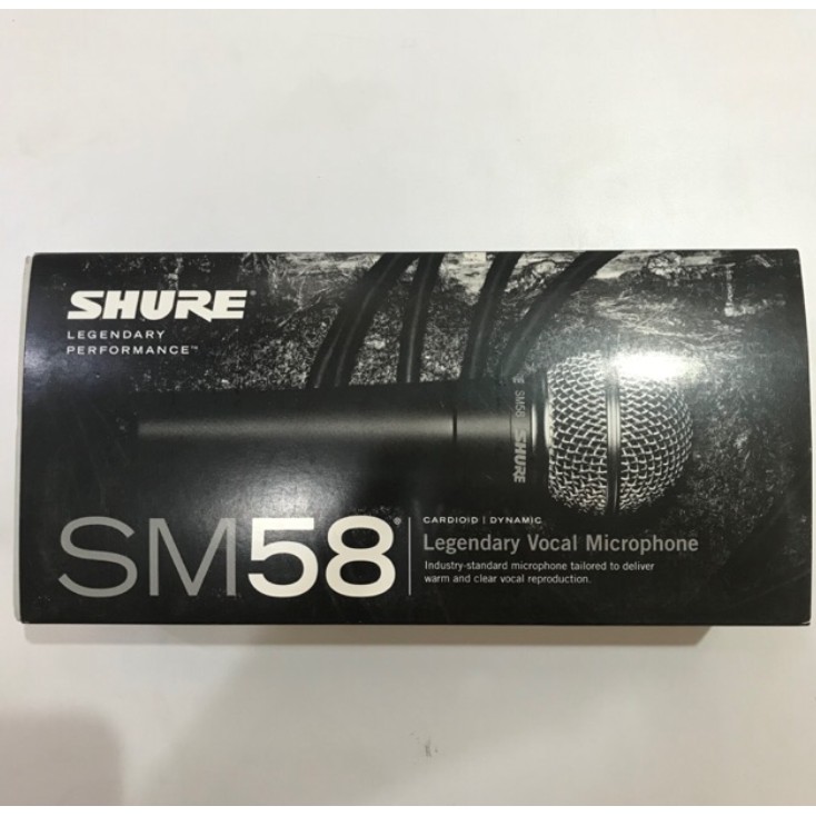 ไมค์ SHURE รุ่น SM58s ของแท้จากมหาจักร | Shopee Thailand
