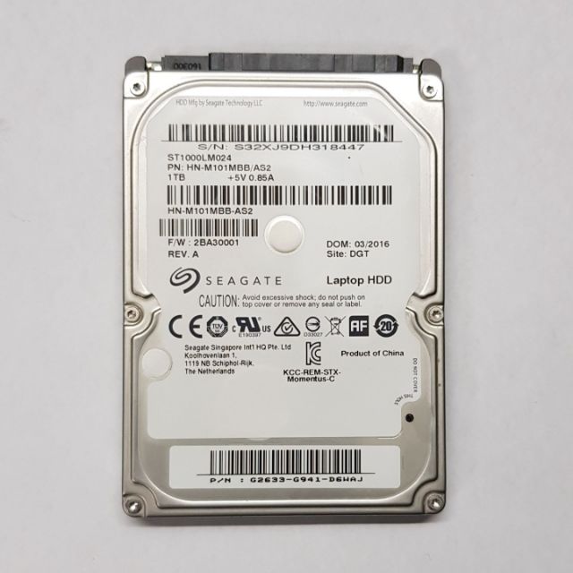 HDD NOTEBOOK 1TB SEAGATE ST1000LM024 ไม่มีแบด | Shopee Thailand