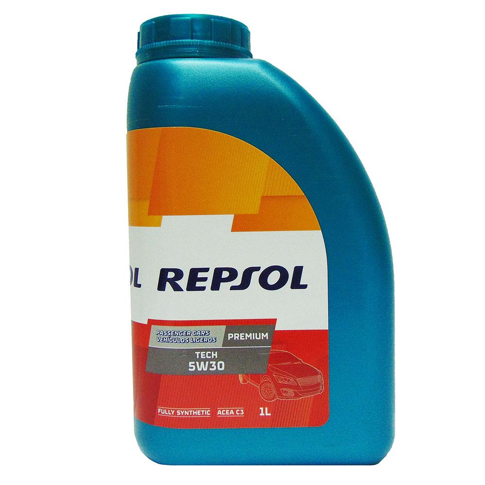 น้ำมันเครื่อง REPSOL PREMIUM TECH 5W30 FULLY SYNTHETIC 100 ปริมาณสุทธิ ...