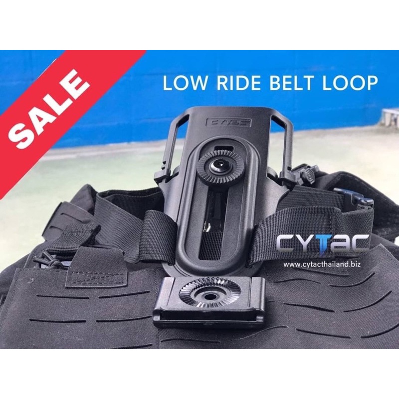 เพลทลดตำ่ Cytac(cytac Low ride belt loop) | Shopee Thailand