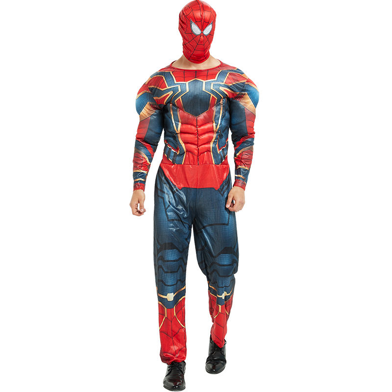 Halloween Costume Clothing AvengerscosplayJumpsuit Dress up Suit Spider ...