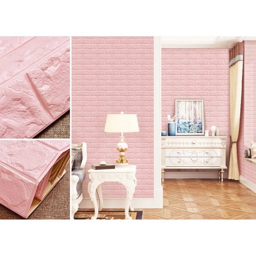 --MXM--????wallpaper วอลเปเปอร์ติดผนัง 3 มิติ ขนาด 34x38 cm. ลายกำแพง ...