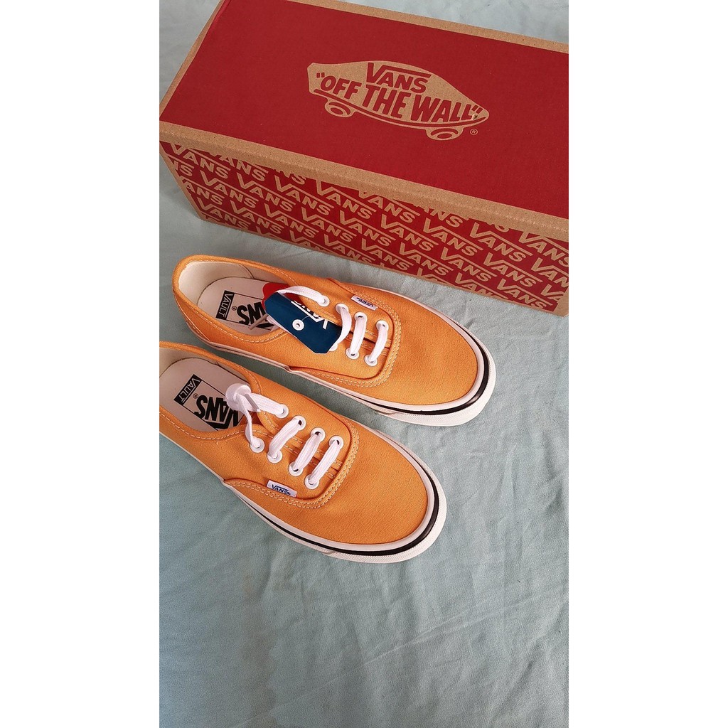Vans Thick Line Anaheim Series Authentic Summer Fresh Canvas Vulcanized ...